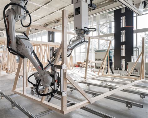 Gallery Of Eth Zurich Uses Robots To Construct Three Story Timber Framed House 7