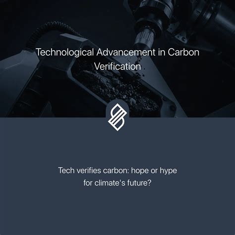 Technological Advancement In Carbon Verification → Scenario