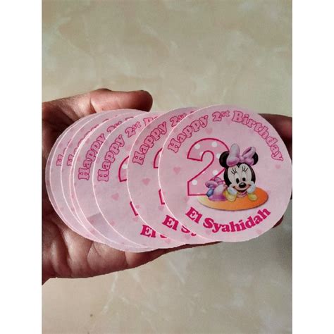 Jual Stiker Label Custom Shopee Indonesia