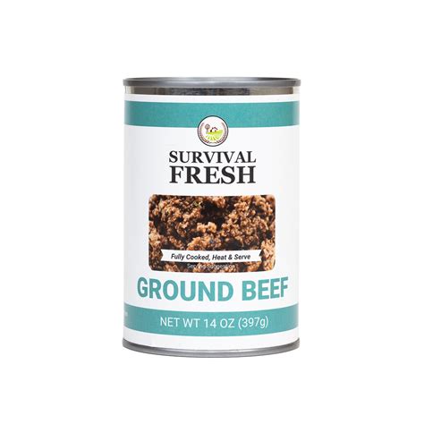 Canned Ground Beef High Quality And Long Shelf Life Survival Frog