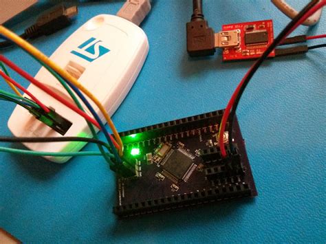 starlight stm32f105 cortex m3 getting to blink