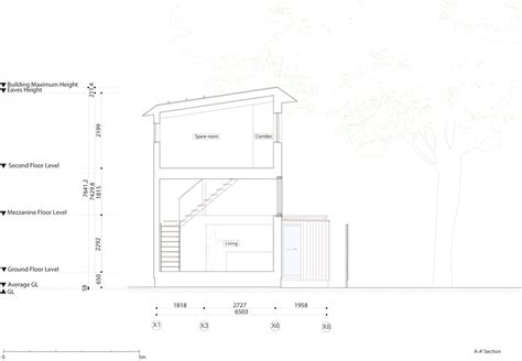 House By Takeru Shoji Stands Alongside Year Old Trees