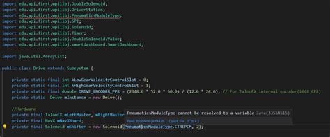 Pneumaticsmoduletype Cannot Be Resolved To A Variable Programming