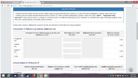 How To Claim Refund Of Excess Balance Available In Electronic Credit
