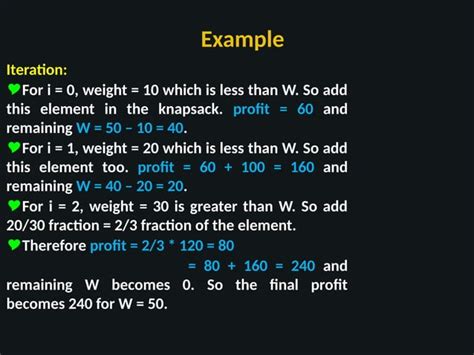 Knapsack Problem Using Greedy Methodpptx