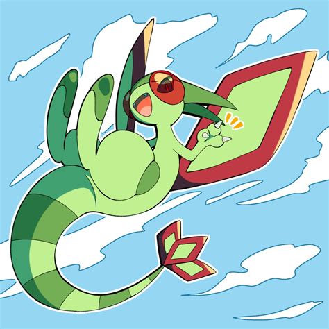 Flygon Pokemon Drawn By Nose Poke Danbooru