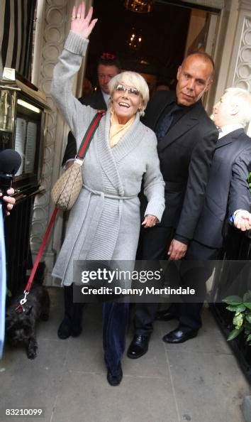 Wendy Richard And John Burns Leave After Getting Married At The News