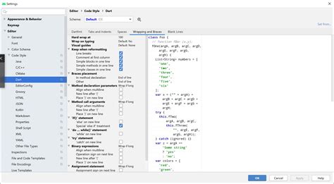 How To Stop Formatter Wrapping At 80 Characters · Issue 1715 · Dart Codedart Code · Github