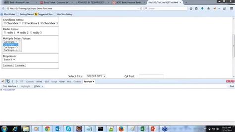 Selenium Topic 4 Select Method In Selenium Web Driver Youtube
