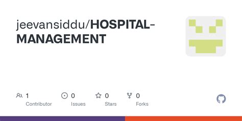Github Jeevansidduhospital Management