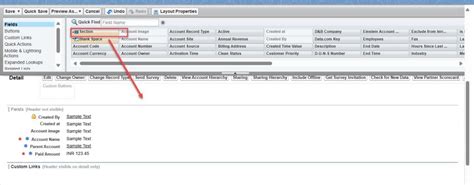 Salesforce Page Layouts