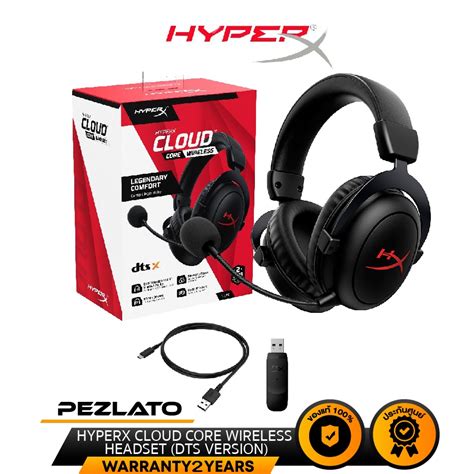 Hyperx Cloud Core Wireless Headset Dts Version Shopee Thailand