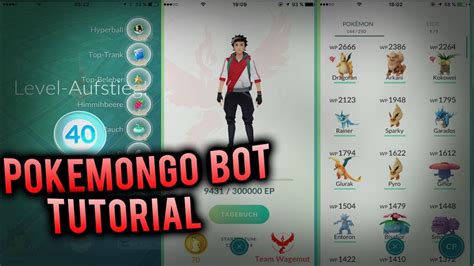 best pokémon go bot autocatch autopokestop autolevel pokebot english tutorial youtube