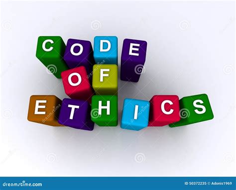 Code Of Ethics Stock Illustration Illustration Of Small 50372235