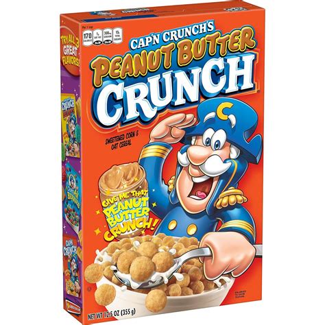 Capn Crunch Cereal Peanut Oz Butter 12 5 Ounce