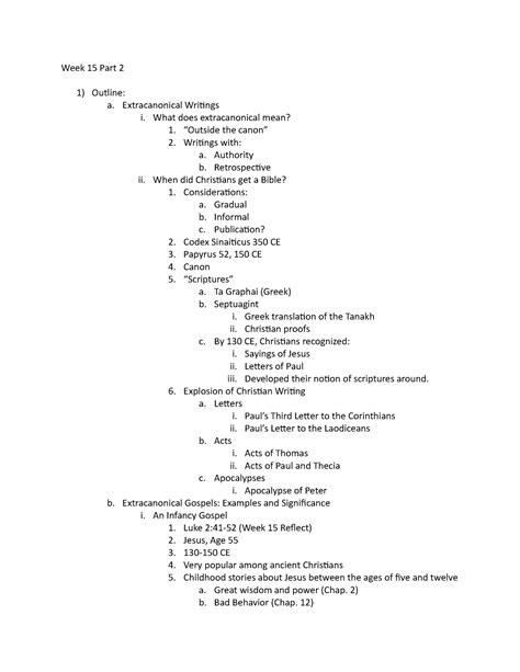 week 15 part 2 week 15 lecture notes part 2 week 15 part 2 outline a extracanonical