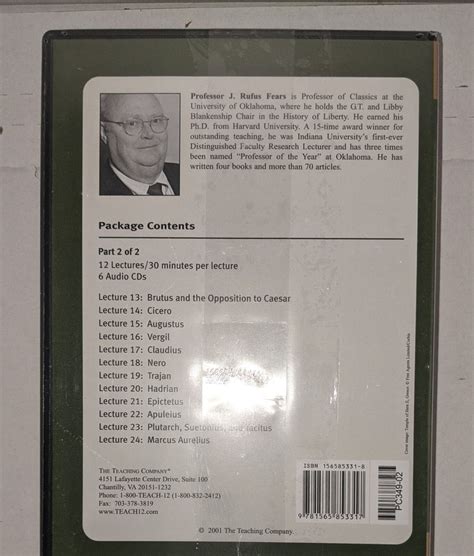 The Great Courses The Teaching Company Lot Of Great Titles To Pick