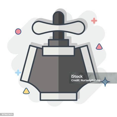 아이콘 화재 소방관 기호와 관련이 있습니다 만화 스타일 심플한 디자인 편집 가능 간단한 일러스트레이션 가연성에 대한 스톡 벡터 아트 및 기타 이미지 Istock