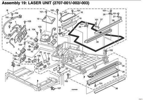 Ibm Infoprint 2190 And 2210 2707 001 2707 002 Parts Argecy