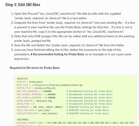Setting Up Probe Basic On My Machine Questions And Issues LinuxCNC