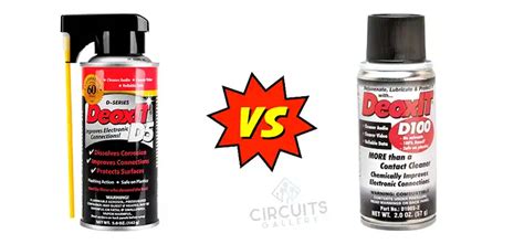 Deoxit D5 Vs D100 Comparison Circuits Gallery