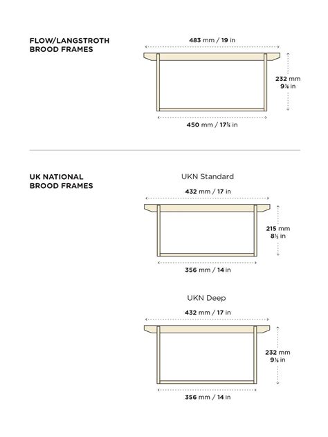 UK British Standard National Hives And Flow Frames 42 OFF