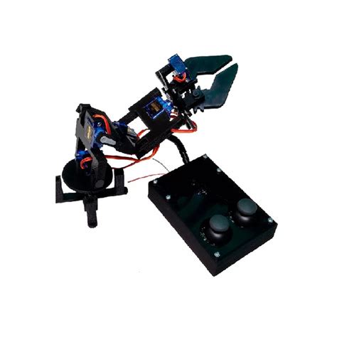 kit brazo robot control bluetooth dual joystick
