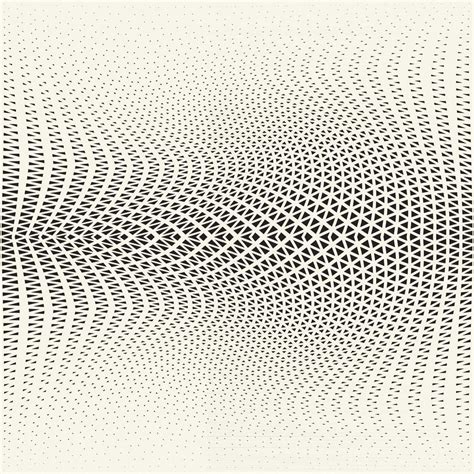 Abstract Geometric Gold Graphic Design Print Halftone Triangle Pattern 2393743 Vector Art At