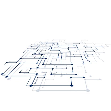 Technology Curve Png Image Beautiful Technology Curve Line Png Element Material Beautiful