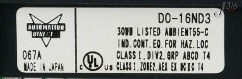 29332 Automation Direct Discrete Input Module For Koyo Direct Logic D0 16nd3 J316gallery