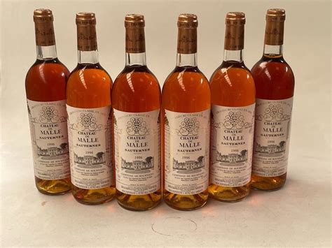 1996 Château De Malle Sauternes 2ème Grand Cru Classé 6 Catawiki