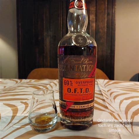 Plantation Overproof Oftd Rum Ratings