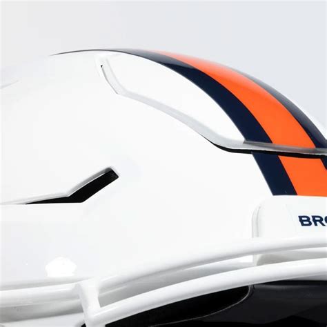 Denver Broncos Unveil New “snowcapped” White Alternate Helmets