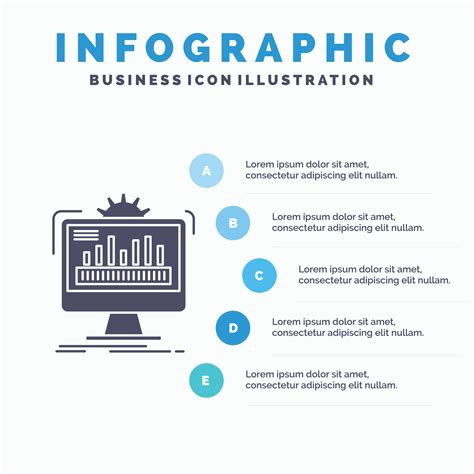 Dashboard Admin Monitor Monitoring Processing Infographics Template For Website And