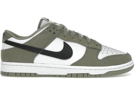 Nike Dunk Low Light Army White Mens Ib3079 300 Us