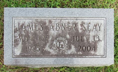 James Abner Seay 1925 2004 Find A Grave Memorial