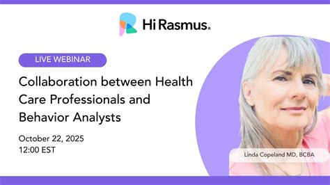 Collaboration Between Health Care Professionals And Behavior Analysts