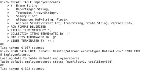 complex data types part 5 big data and sql
