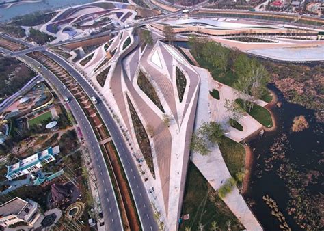 Sprawling Wetland Structures Host Chinese Horticultural Show