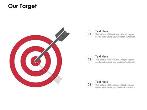 Our Target And Arrow Ppt Powerpoint Presentation Ideas Smartart PowerPoint Presentation Slides