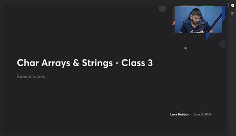 Rajveer Singh On Linkedin Lovebabbar Dsa Chararrays Strings Problemsolving Coding