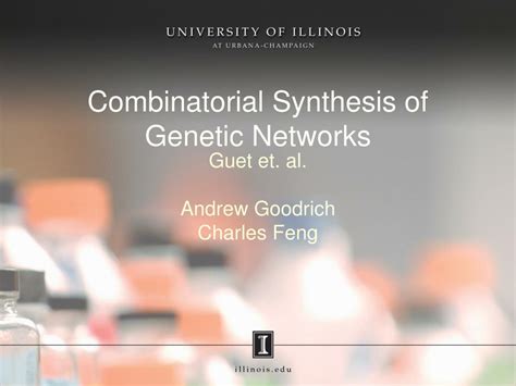 Ppt Combinatorial Synthesis Of Genetic Networks Powerpoint Presentation Id 4212649