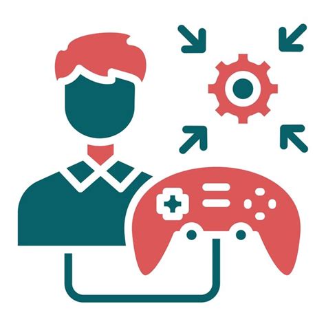 Premium Vector Vector Design Game Modder Male Icon Style