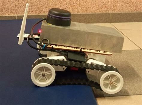 4 Completed Model Of The Autonomous Robot Download Scientific Diagram