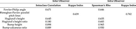 Intraobserver And Interobserver Reliability Download Scientific Diagram