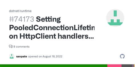 Setting PooledConnectionLifetime On HttpClient Handlers Created Using HttpClientFactory Issue