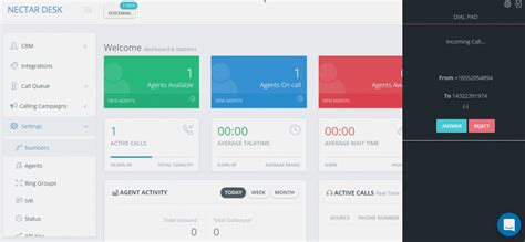 Receiving Calls Nectar Desk Knowledgebase