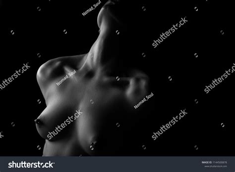 Naked Female Person Nude Art Shadow Stock Photo Shutterstock