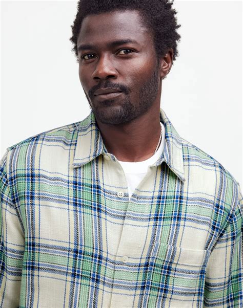 Easy Long Sleeve Shirt In Slub Twill Madewell