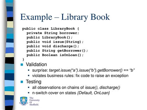 ppt feedback based specification coding and testing… …with jwalk